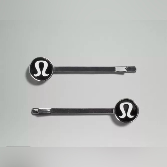lululemon athletica | Accessories | Lululemon Logo Bobby Pins Black And ...